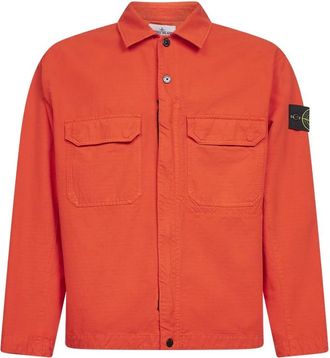 Stone Island Homme, Vestes, Rouge, Taille: M Light Jacket