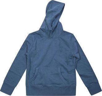 Polo Ralph Lauren Homme, Sweatshirts et sweats &agrave; capuche, Bleu, Taille: XL Felpa Sweat &agrave; capuche Big Pony