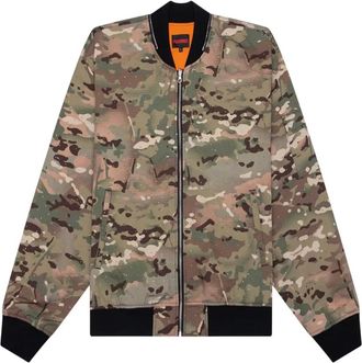 Pleasures Homme, Vestes, Multicolore, Taille: L Gem Bomber Camo