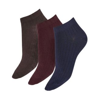 Wolford Chaussettes basses c&ocirc;tel&eacute;es en coton - Femme - Sous-v&ecirc;tements - Multicolore - Taille: XS