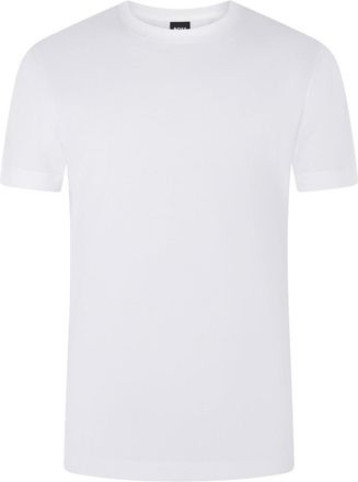 HUGO BOSS Unifarbenes Jersey-T-Shirt mit O-Neck in