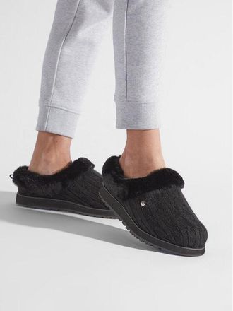 Skechers Hausschuhe BOBS Ice Angel 31204/BBK Schwarz