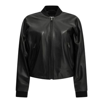 Semper Nappa-Leder-Bomberjacke - - Jackets - Damen - Schwarzk - M