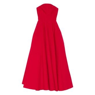 Solace London Strapless Maxi Dress