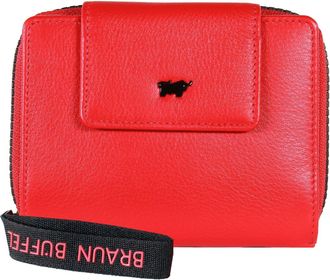 Braun B&uuml;ffel Capri Geldb&ouml;rse Leder 12 cm