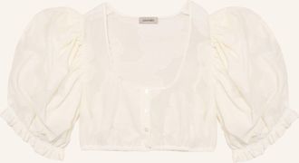 CocoVero Cocovero Dirndlbluse Sin Mit R&uuml;schen weiss