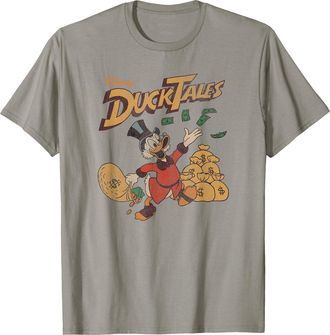Disney Duck Tales Scrooge McDuck Money Bags T-Shirt