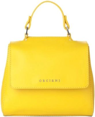 Orciani Femme, Sacs, Jaune, Taille: ONE Size Sveva Mini Vanity