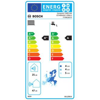 Bosch Luft/Wasser-W&auml;rmepumpe Compress CS7400i aw 5 orm, au&szlig;en, Kompaktmodul