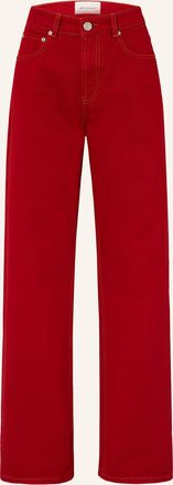 Ami Ami Paris Wide Leg Jeans rot