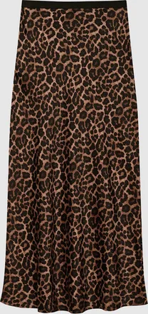 Anine Bing Jupe Printed Bar Leopard