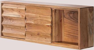 Sklum Sklum - Wandregal aus Akazienholz Petter Akazie Braun