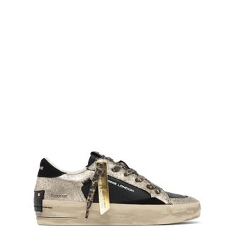 Crime London Sk8 Deluxe Wedge Onyx Gold - - Shoes - Damen - Mehrfarbig - 39 EU