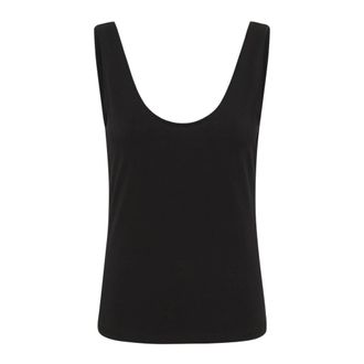 Gestuz &Auml;rmellose Oberteile - - Tops - Damen - Schwarzk - M