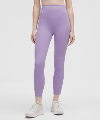 lululemon Legging Swift Speed taille haute pour Femmes - 64 cm - Violet/Pastel - Taille 10