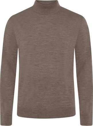 Daniele Fiesoli Softer Pullover aus Merinwolle mit Turtleneck in