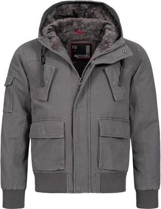 Alessandro Salvarini Winterjacke Alessandro Salvarini Herren Winter Jacke AS139 mit kuschlig warmem Teddyfell