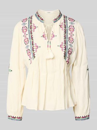 BA&SH Tunikabluse mit Motiv-Stitching Modell TILT