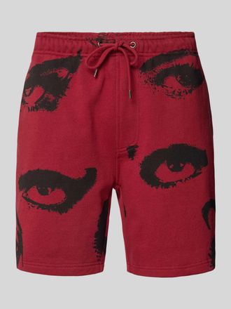 The Hundreds Sweatshorts mit Motiv-Print