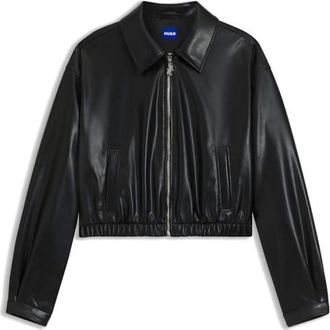 HUGO BOSS Autene-1_b Veste, Noir, 46 Femmes