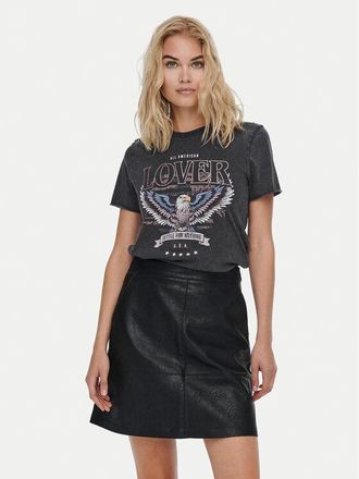 Only T-Shirt Lucy 15215721 Schwarz Regular Fit