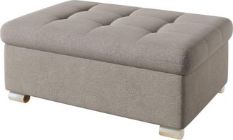 Mirjan24 Hocker Niko gro&szlig; Sitzhocker Polsterhocker Sitzbank Fu&szlig;bank Pouf Farbauswahl (Velo 622)