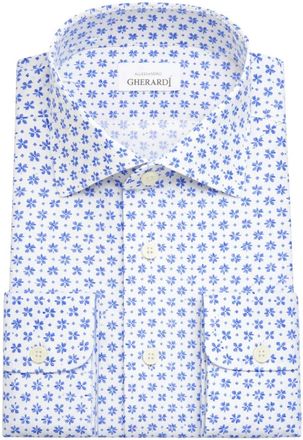 Alessandro Gherardi Homme, Chemises, Bleu, Taille: 3XL Alessandro Gherardi Chemises