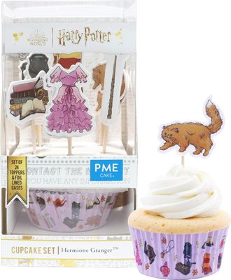 PME Harry Potter Bakf&ouml;rmchen & Tortenaufsatz Set, 24 st&uuml;ck, Hermione Granger