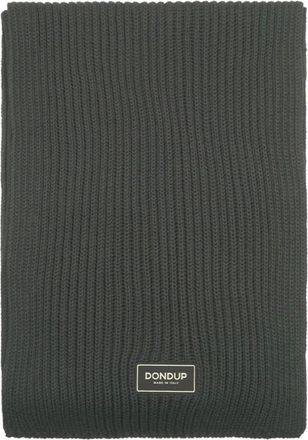 Dondup unisex, Accessoires, Noir, Taille: ONE Size Ribbed Scarf