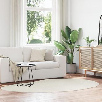 vidaXL Teppich HUARTE Creme 160 x 230 cm Polyester vidaXL