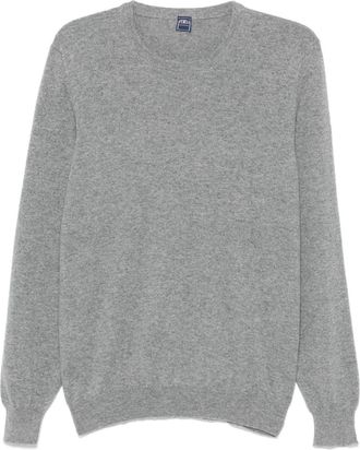 Fedeli Pullover mit meliertem Effekt - Grau