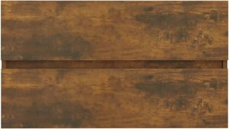 Generic Wandmontierter Waschbeckenschrank mit 2 Schubladen, Moderne Badezimmer-Waschtischschr&auml;nke, Wasserdichter Aufbewahrungsschrank Unter Dem (80 x 38,5 x 4