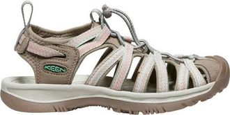 Keen Damen Trekkingsandale WHISPER W-TAUPE/CORAL