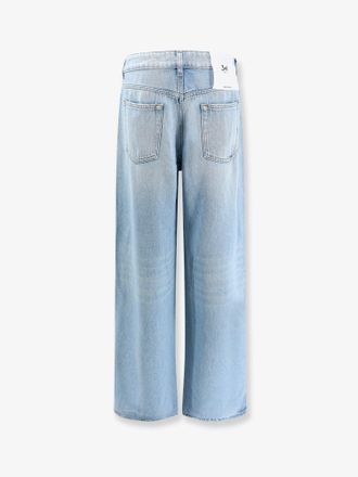 3x1 Womens Jeans Kat Blue Denim Lyocell