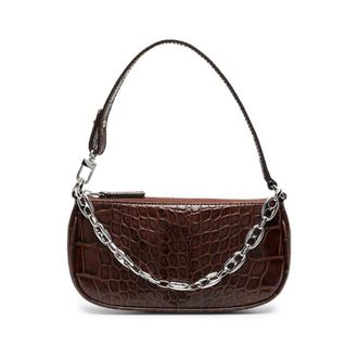 by FAR Braune Rindsleder Handtasche - - Bags - Damen - Braun - ONE SIZE