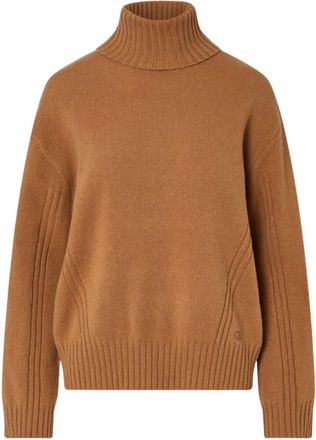 Liu Jo Wf6219 Ms009 Col roul&eacute; - Femme - Pulls - Brun - Taille: 40 FR