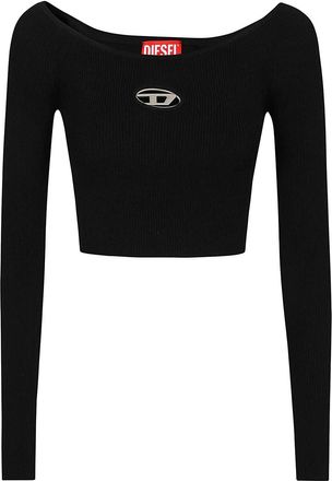 Diesel U-Boot-Pullover - Schwarz
