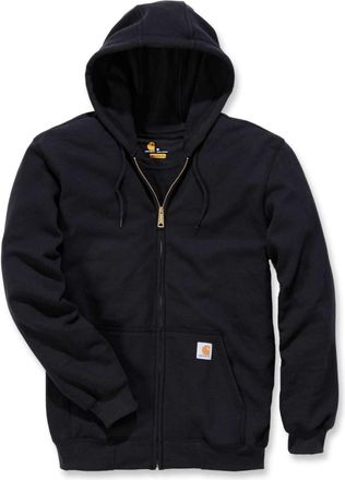 Carhartt Work in Progress Herren Zip Hooded Sweatshirt Sweatshirt, Black Blk, XL