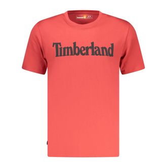 Timberland Regular Fit Kurzarm-T-Shirt - - Tops - Herren - Rot - 2XL