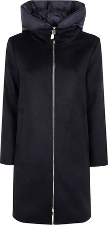 Seventy manteau zippé à capuche - Noir