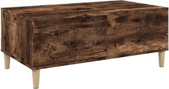 vidaXL Couchtisch R&auml;uchereiche 90x50x36,5 cm Holzwerkstoff Vidaxl