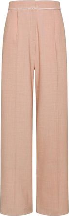 Forte_Forte Femme, Pantalons, Rose, Taille: 40 FR Wide Pantalons