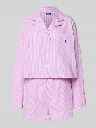 Polo Ralph Lauren Comfort Fit Pyjama aus reiner Baumwolle Modell SHIRTING STRIPES