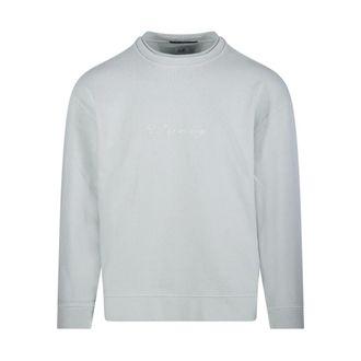C.P. Company C.p. Company, Homme, Sweatshirts et sweats &agrave; capuche, Bleu, Taille: M SweaT-shirt Ras du Cou