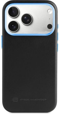 Piquadro Leder MagSafe H&uuml;lle f&uuml;r iPhone 18 Pro 6-4 Zoll - - Accessories - unisex - Schwarzk - ONE SIZE