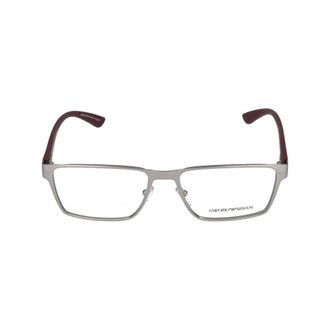 Emporio Armani Homme, Accessoires, Gris, Taille: 55 MM Lunettes Élégantes 0Ea1157 3045