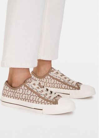 Guess Sneakers aus Stoff FLTC3Y FAL12 Beige