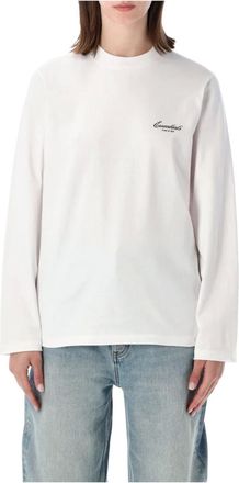 Fear of God Femme, Tops, Blanc, Taille: 40 FR Classic Long Sleeve Tee