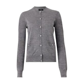 Zadig&Voltaire Merino Cardigan - - Knitwear - Damen - Grau - S