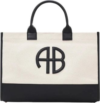 Anine Bing Femme, Sacs, Beige, Taille: ONE Size Medium Lara Tote